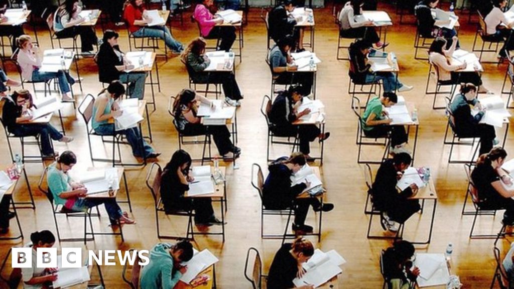 Exam board's near miss over results - BBC News