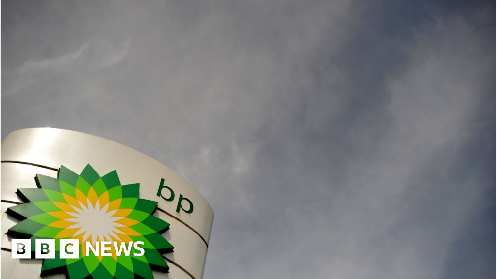 BP shares plunge as profits halve - BBC News