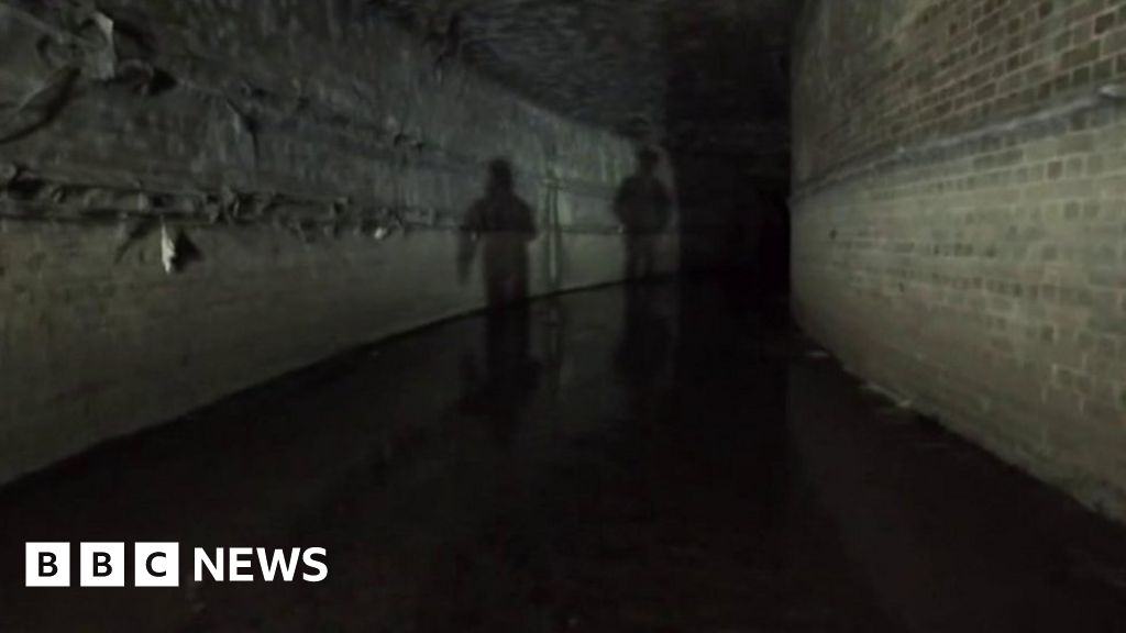 River Sherbourne hidden under Coventry revealed - BBC News