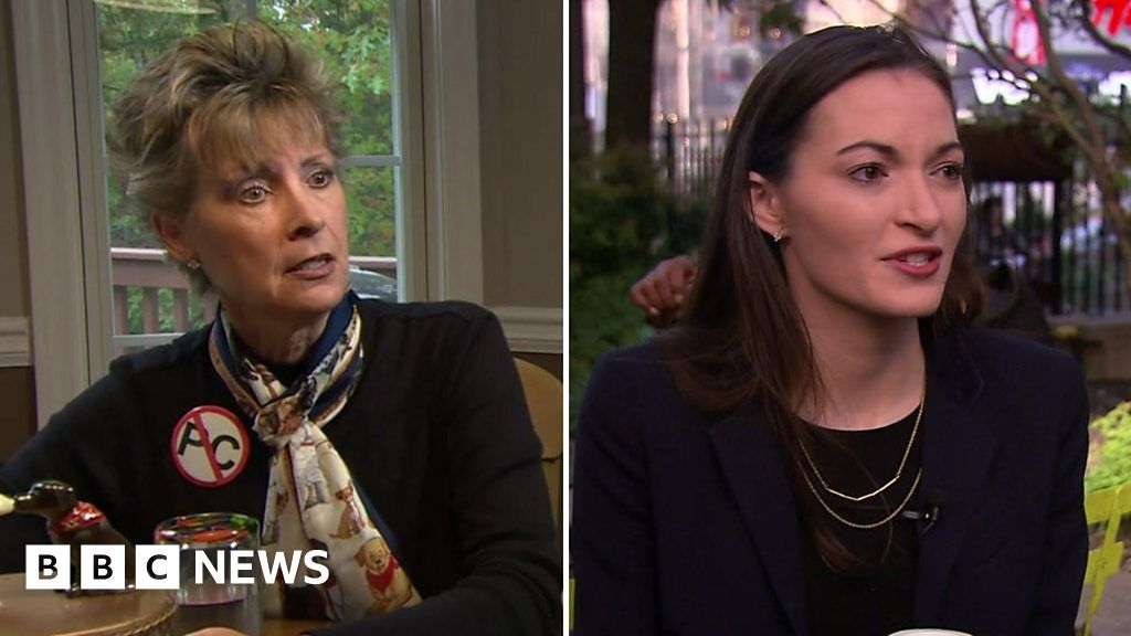 Trump election: Mother and daughter divided - BBC News