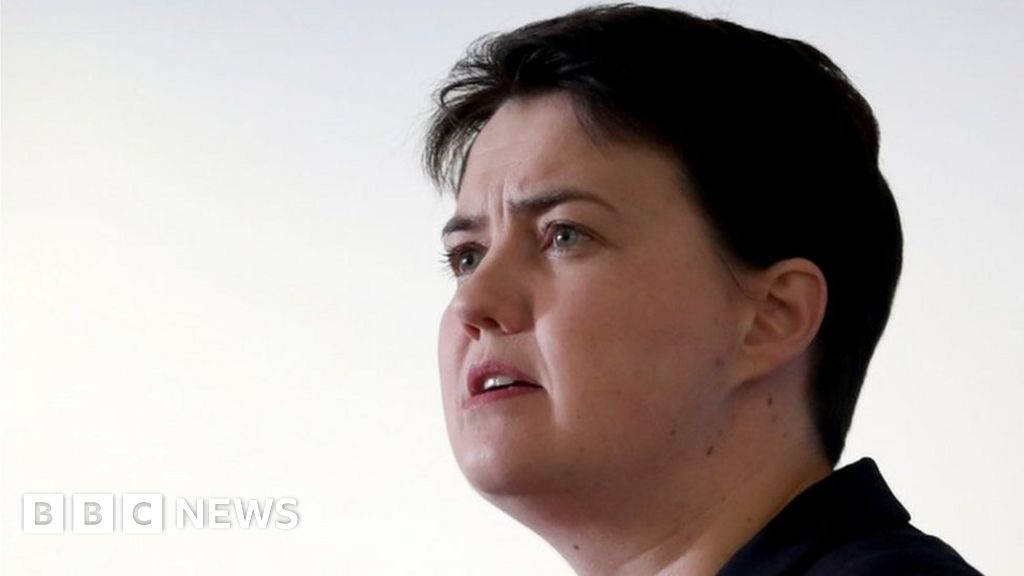Ruth Davidson: 'I value mental health over being PM' - BBC News