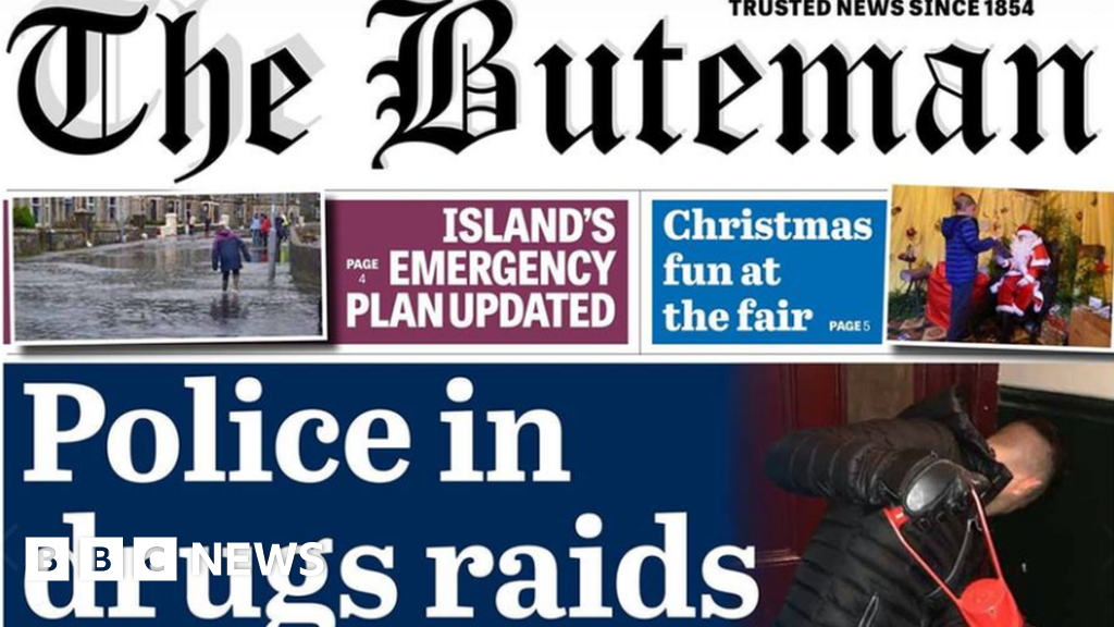 The Buteman weekly newspaper to close after 165 years - BBC News