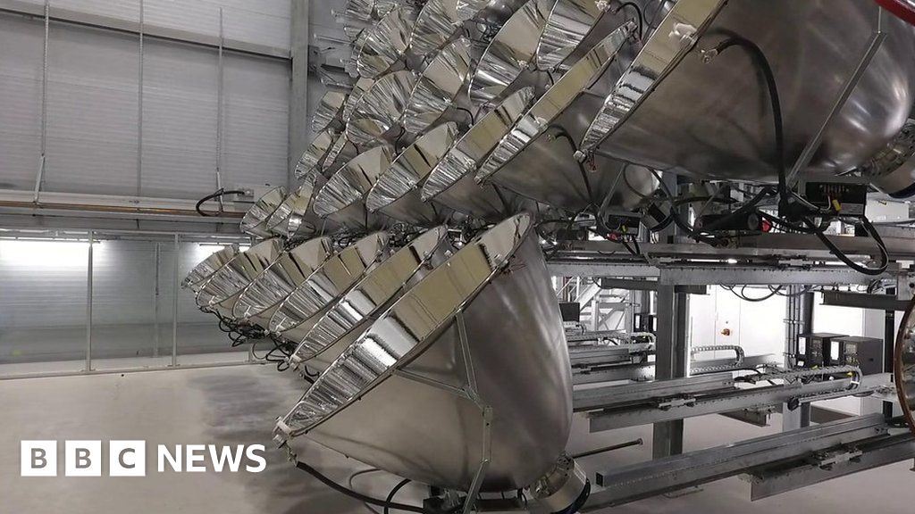 The world's largest artificial sun - BBC News