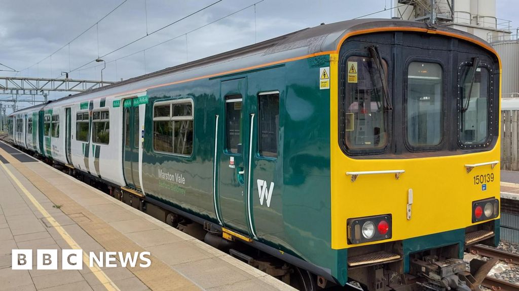 Marston Vale Line trains to run again after route suspension - BBC News