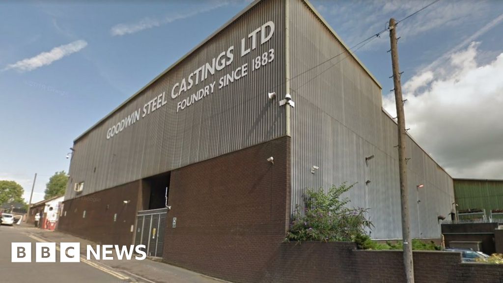 Two men burned in Goodwin Steel foundry, Staffordshire - BBC News