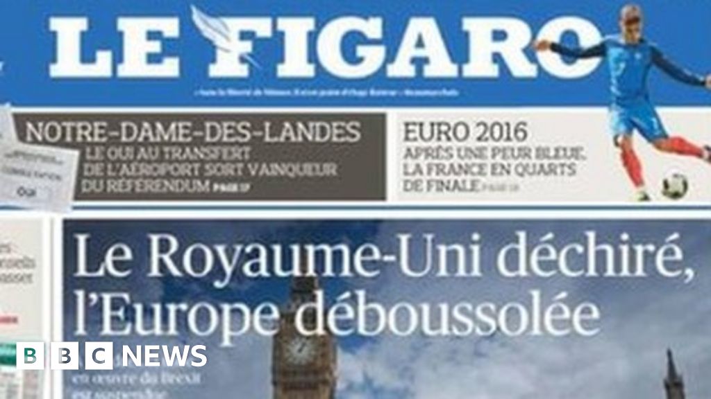 Brexit: Europe's media eye more referendums - BBC News