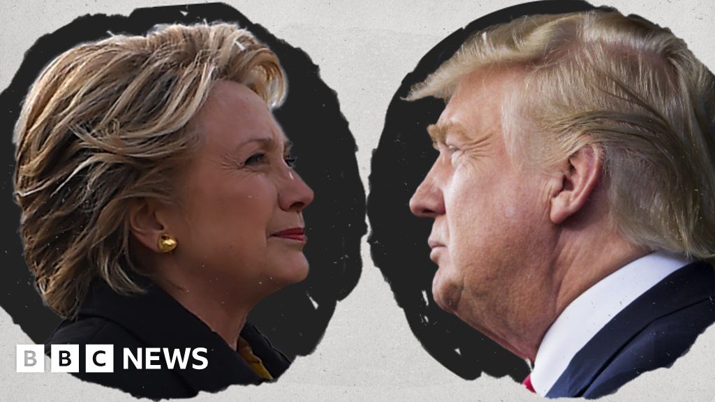 US election: How did two unpopular candidates rise to the top? - BBC News