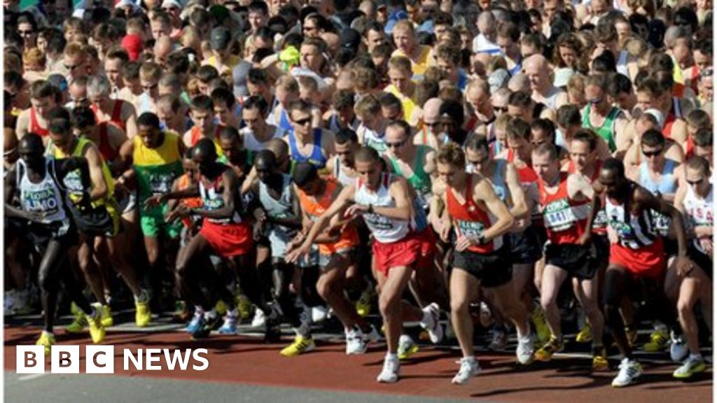 Cool runnings for Marathon - BBC News