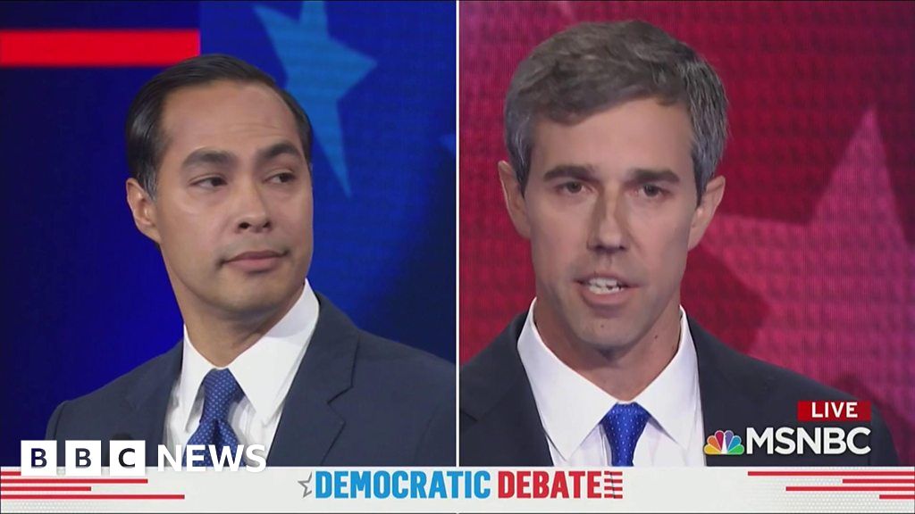 Candidates clash over border policy - BBC News