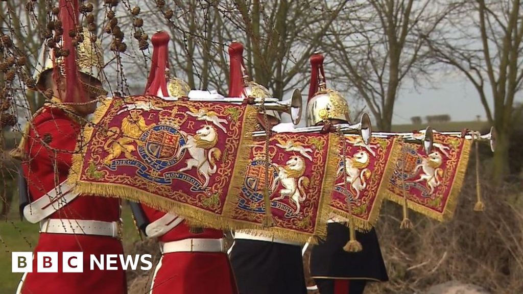 The royal trumpets produced in a cow shed near York