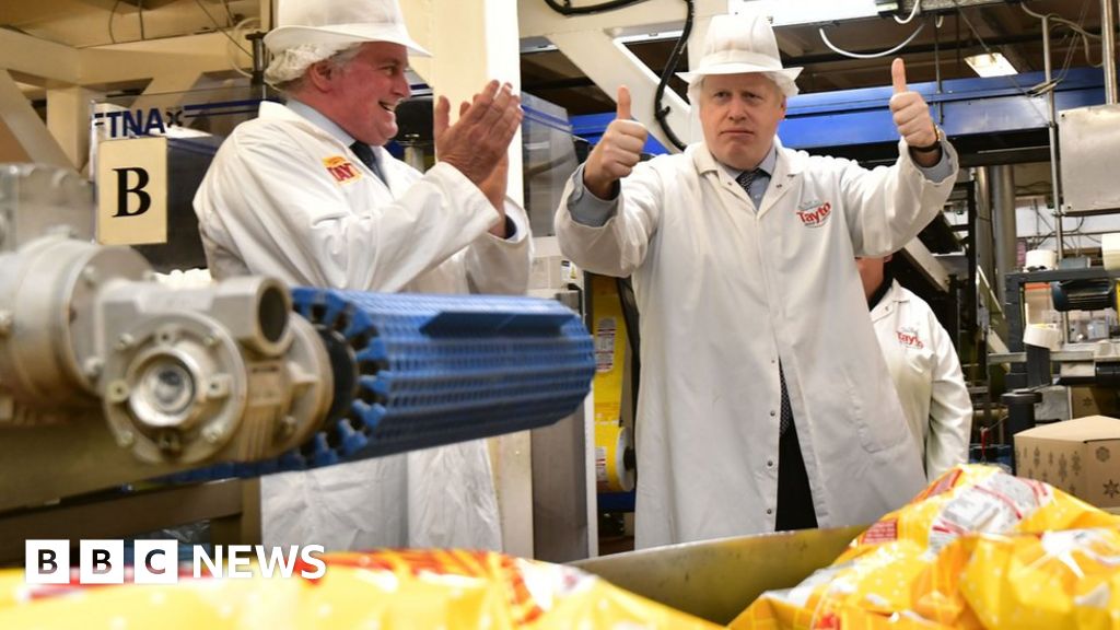Weekly paper review: PM's crisp factory visit and planning row - BBC News