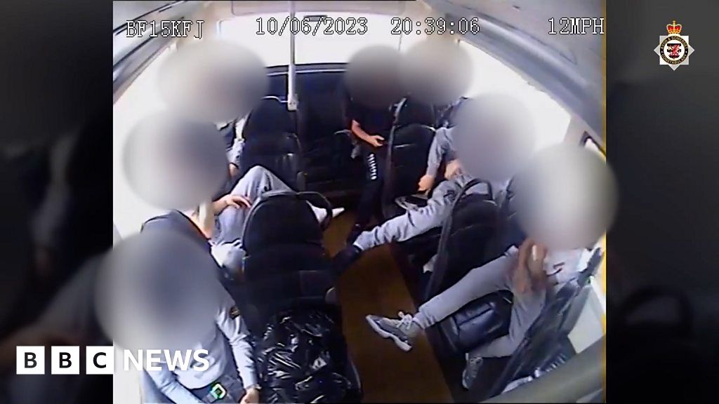 Mikey Roynon killers captured on CCTV travelling to party - BBC News