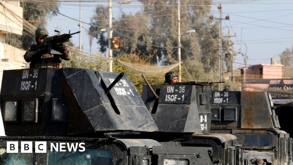 Islamic State group 'lost quarter of territory' in 2016 - BBC News