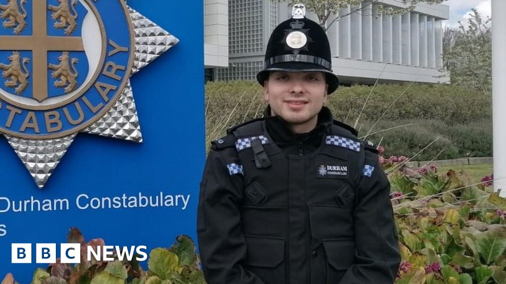 Durham Police PC role for man who joined the force at 12 - BBC News