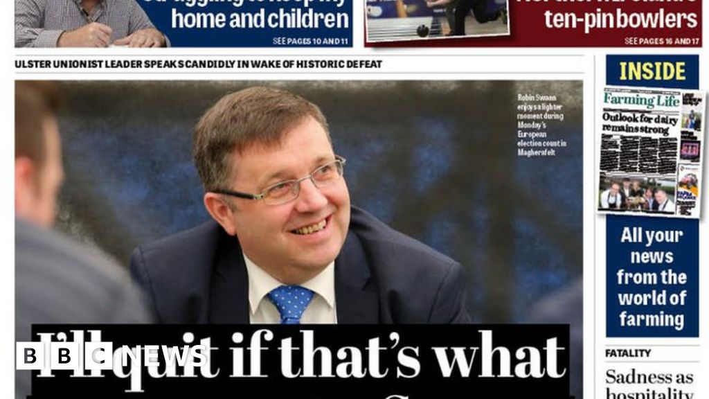 NI newspaper review: The horrific effects of flesh-eating bug - BBC News