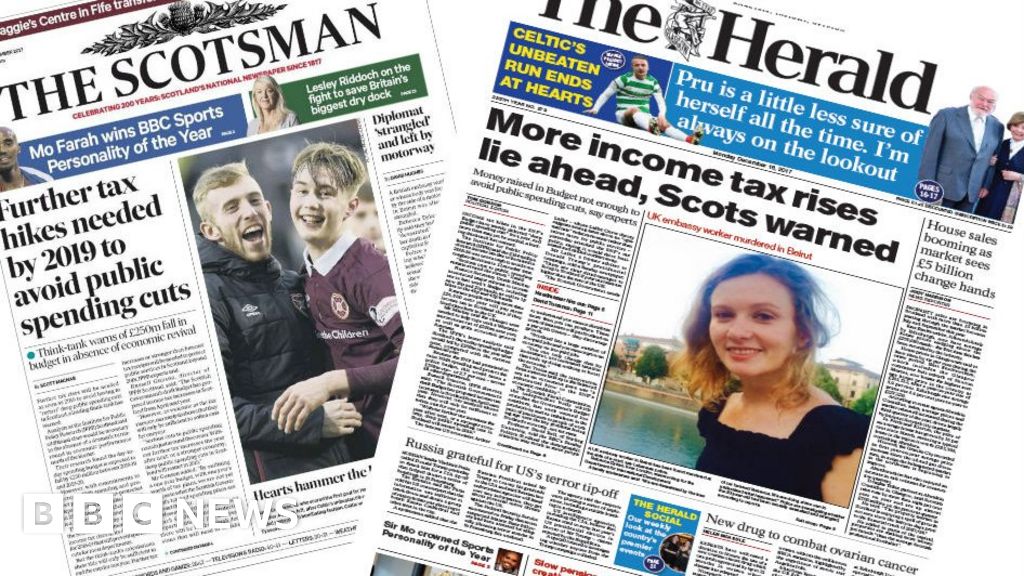 The papers: Warning of more tax rises - BBC News