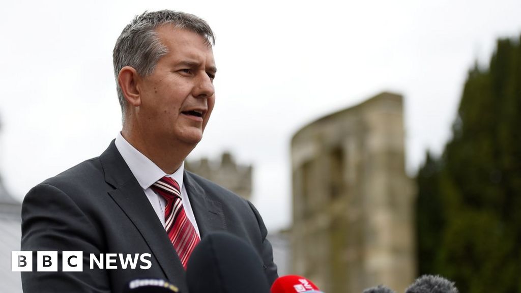 Brexit: Edwin Poots threatens legal action over NI Protocol - BBC News