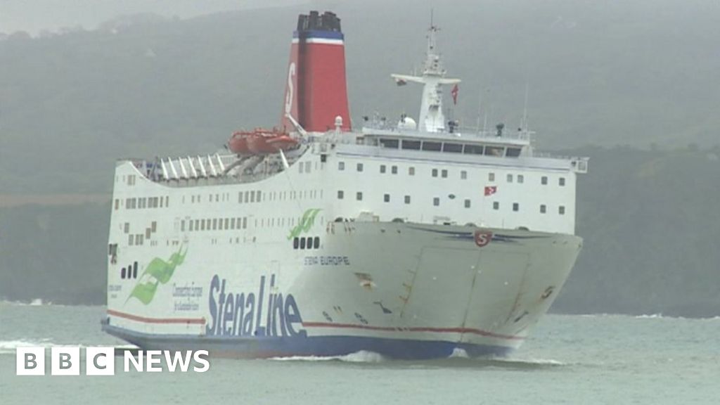 Stena 'fully committed' to Fishguard ferry terminal - BBC News