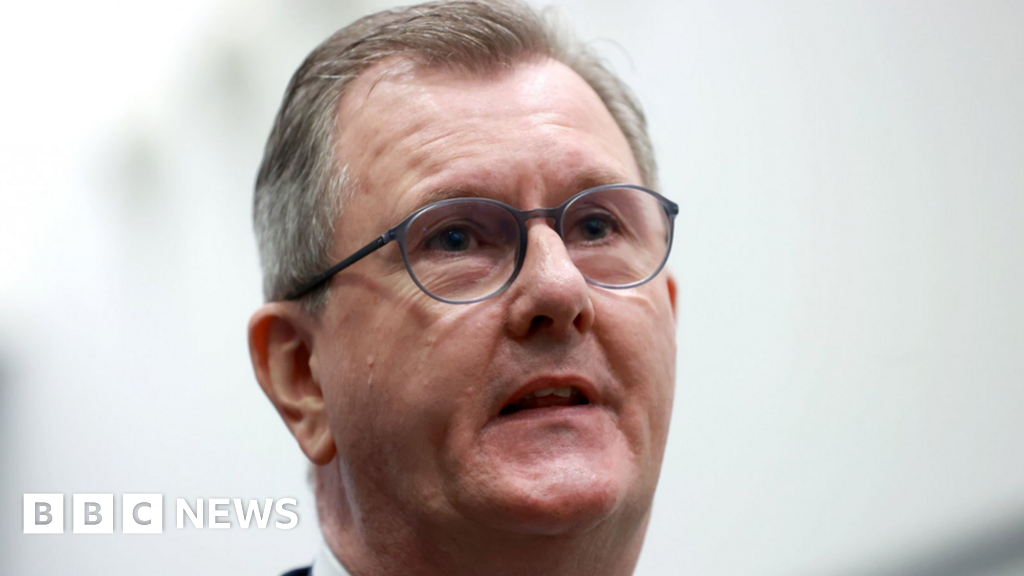 DUP will not be pressured into power sharing - Sir Jeffrey Donaldson ...