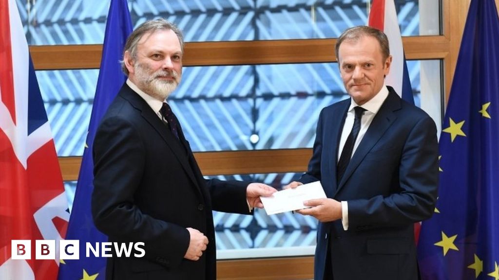 'No turning back' on Brexit as Article 50 triggered - BBC News