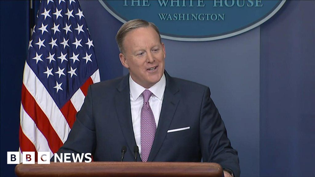 Trump spokesman: Media coverage is 'demoralising' - BBC News