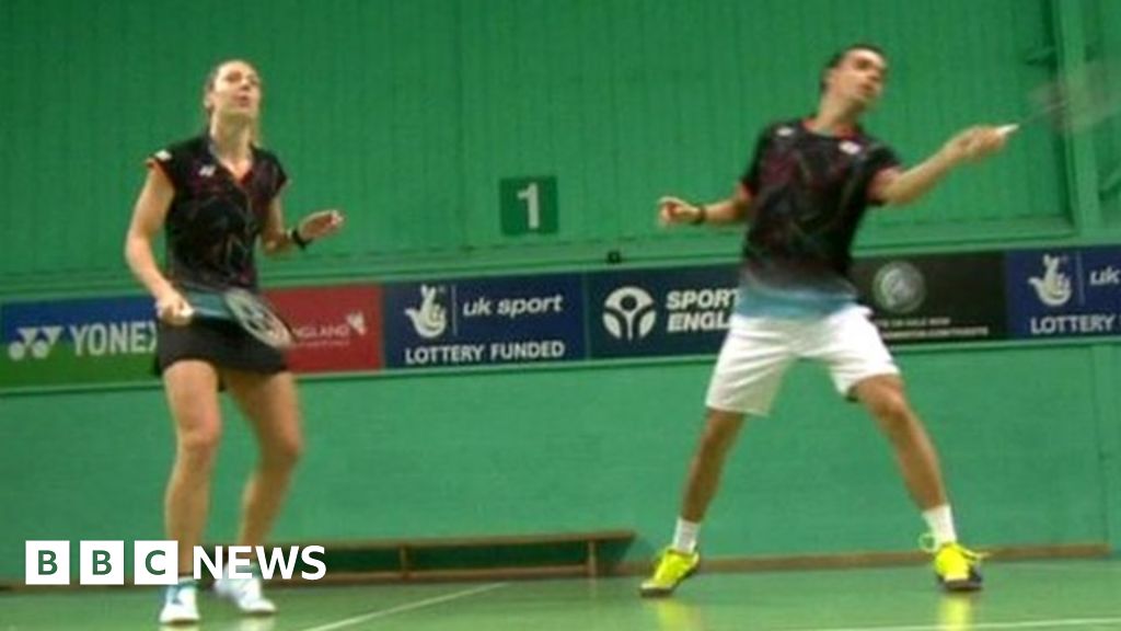 Husband and wife badminton players eye Olympic glory - BBC News