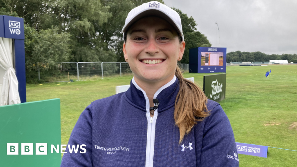 Women's Open: Essex golfer Lily May Humphreys teeing off at 'dream ...