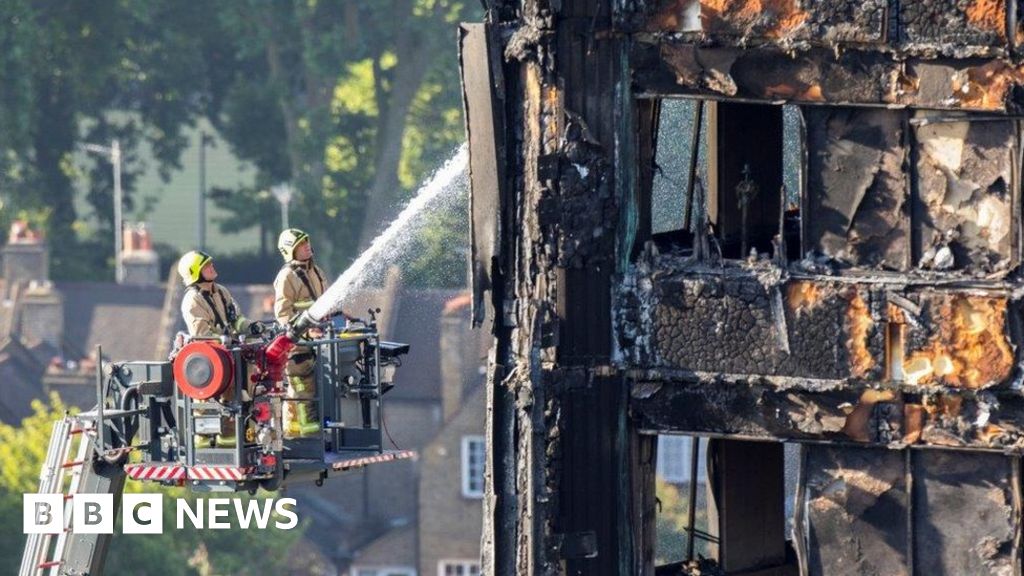 Grenfell Tower cladding failed to meet standard - BBC News