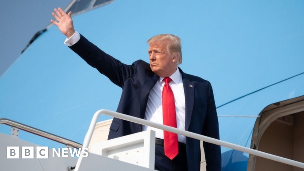 Donald Trump orders creation of 'national heroes' garden - BBC News