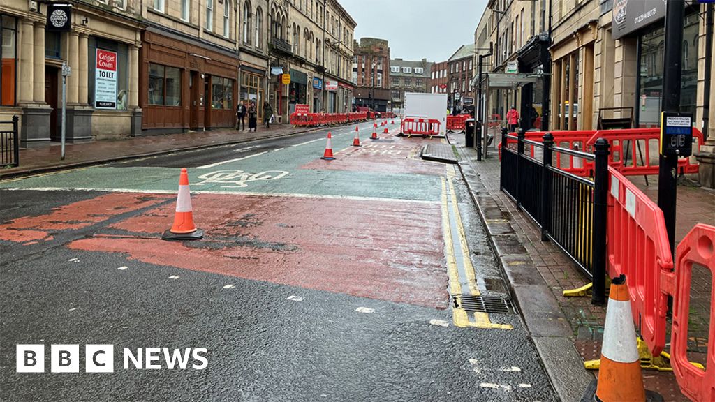 Council confirms structural issues under Carlisle road - BBC News