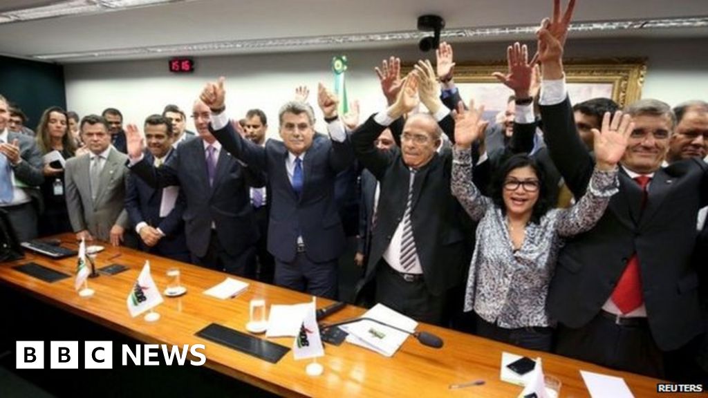 Brazil's PMDB party quits government's coalition - BBC News