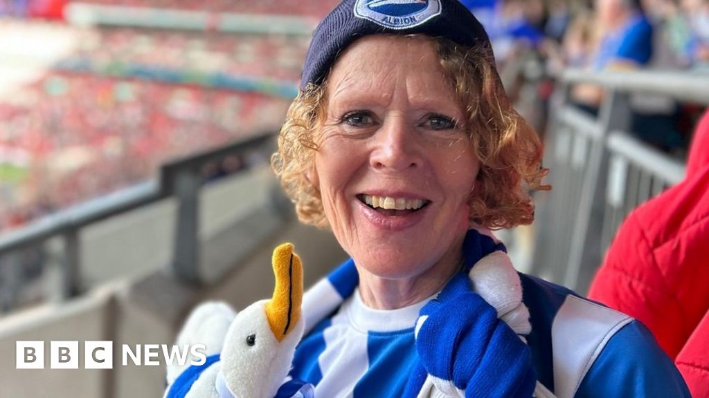 Brighton And Hove Albion Fans Celebrate Europa League Win Against Ajax