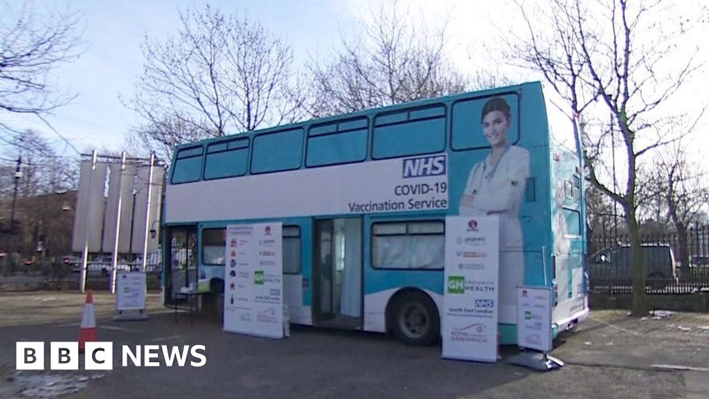 The NHS vaccination bus providing easier access to Covid jabs