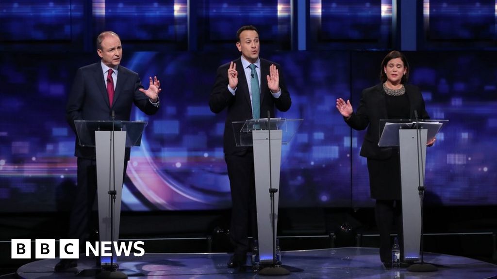 Irish general election: Leaders clash in RTÉ debate