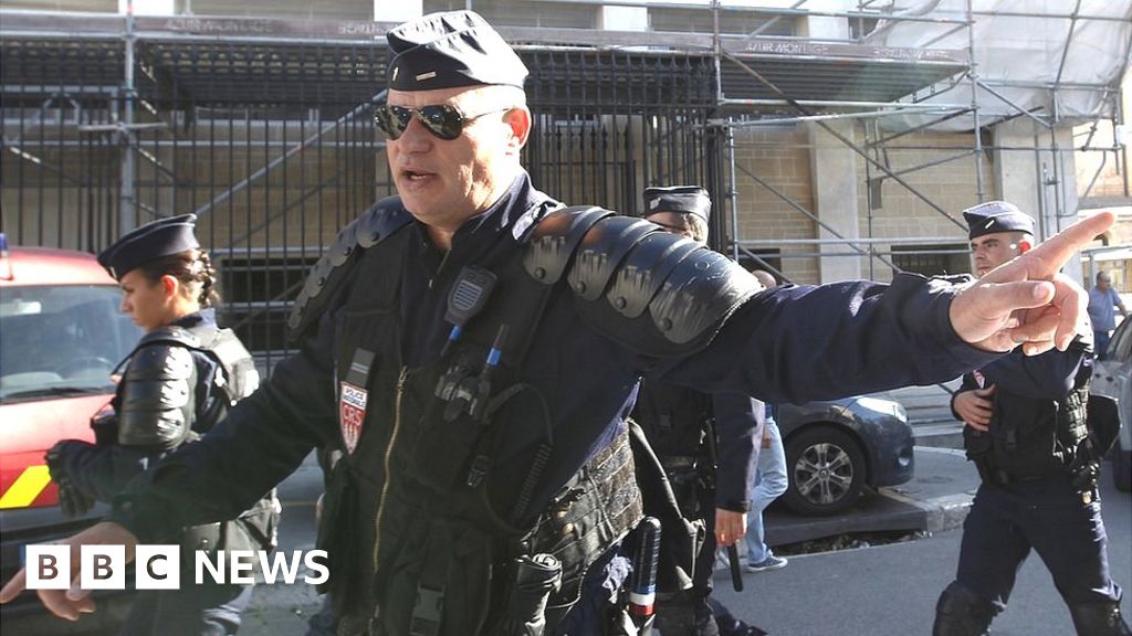 Police under pressure: Who would be a French cop? - BBC News