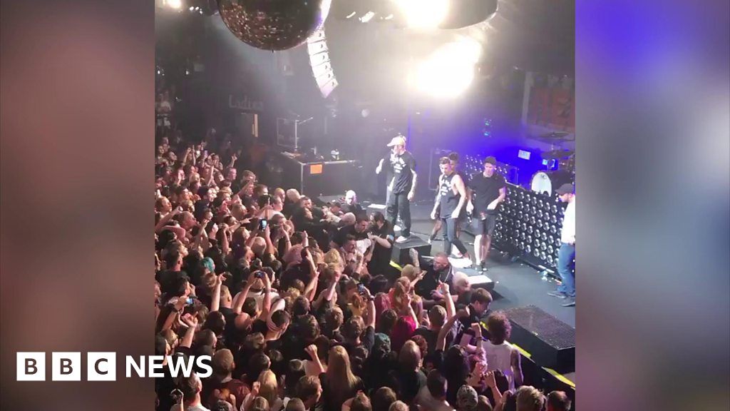 Neck Deep gig ends in chaos as the band confront security