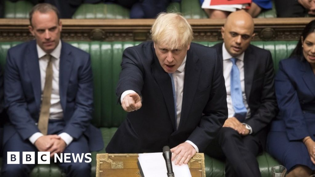 Bombastic Boris Johnson is back