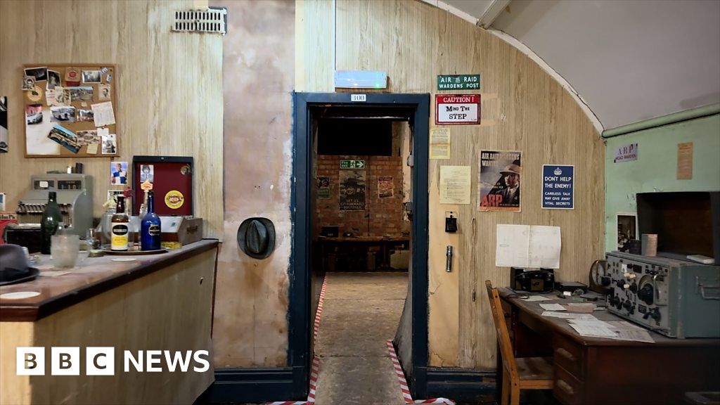 The World War Two Bunker Beneath Bristol City Centre Bbc News