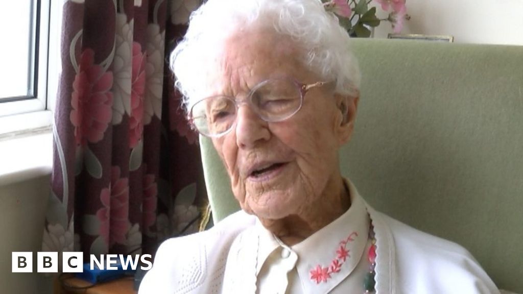 'I'm 110 and I've enjoyed every moment' - BBC News