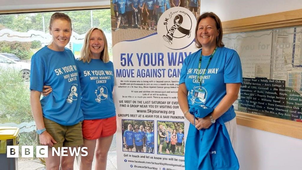 Cancer support running group set up in Cornwall - BBC News