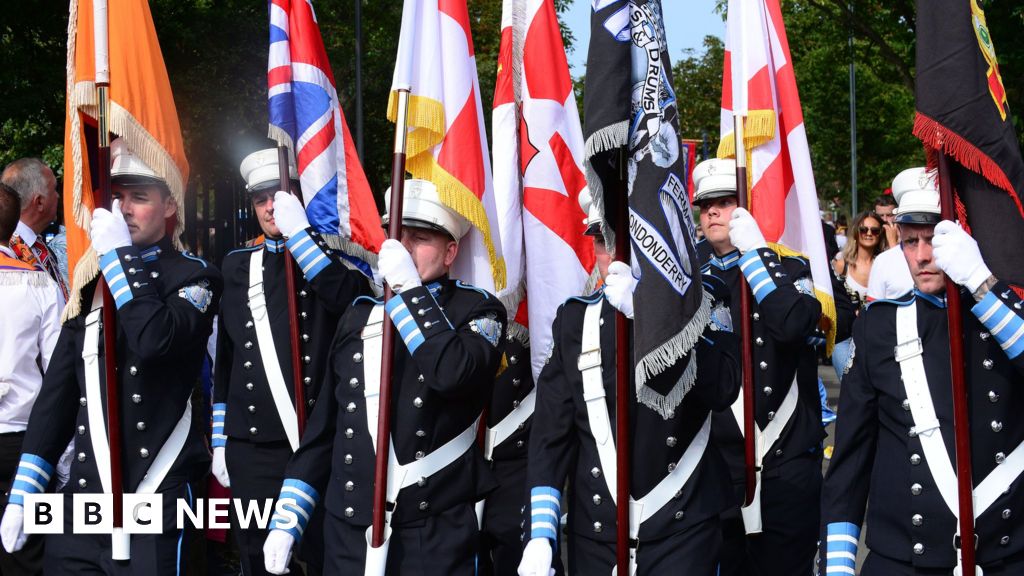 Twelfth of July parades take place in Northern Ireland - BBC News