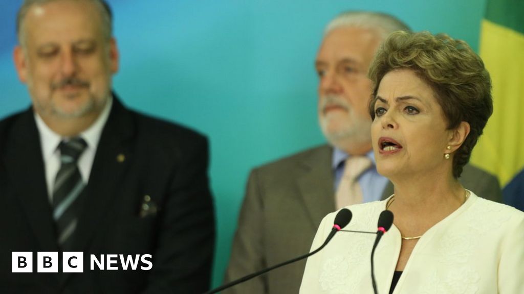 Brazilian President impeachment threat over budget - BBC News