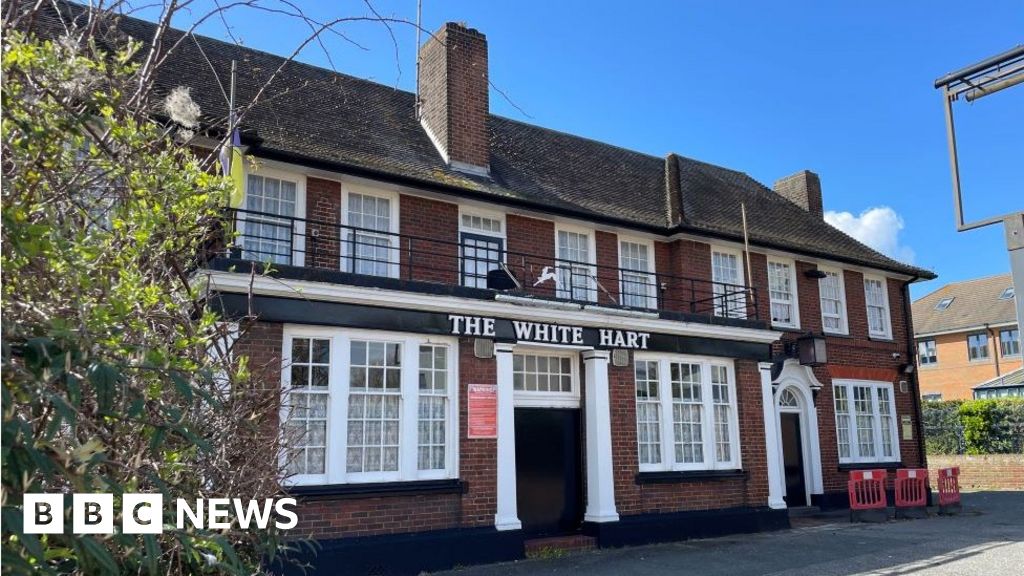 Grays pub at centre of golly dolls row listed for sale - BBC News