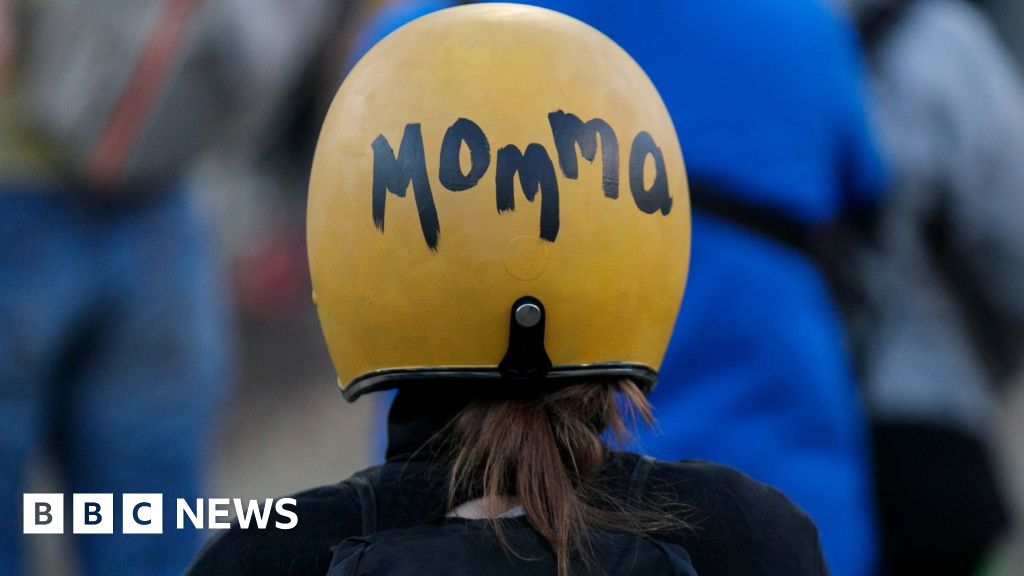 In pictures: 'Wall of Moms' joins Portland's anti-racism protests