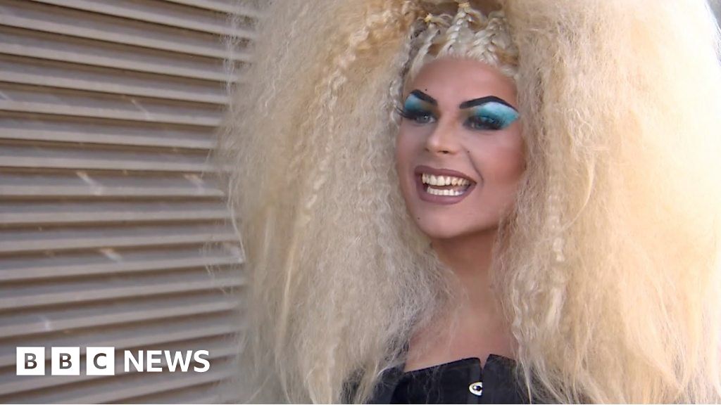 Drag is 'like a suit of armour that I put on' - BBC News