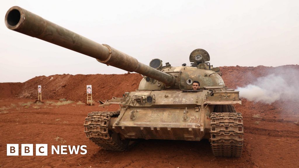 Sense of an ending for Syria's war on Idlib front line - BBC News