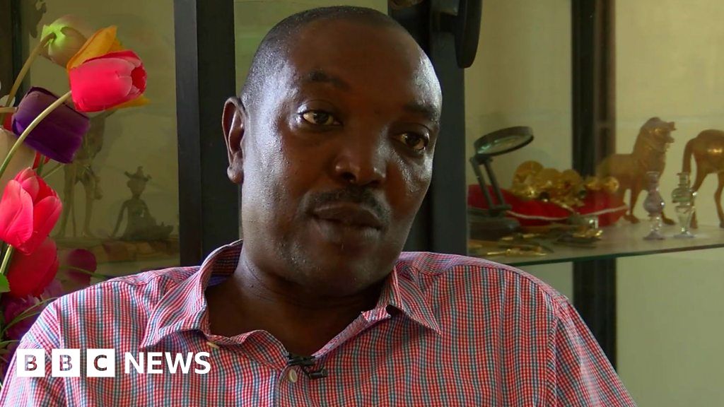 David Tetteh: 'Jewellery making is a passion for me' - BBC News
