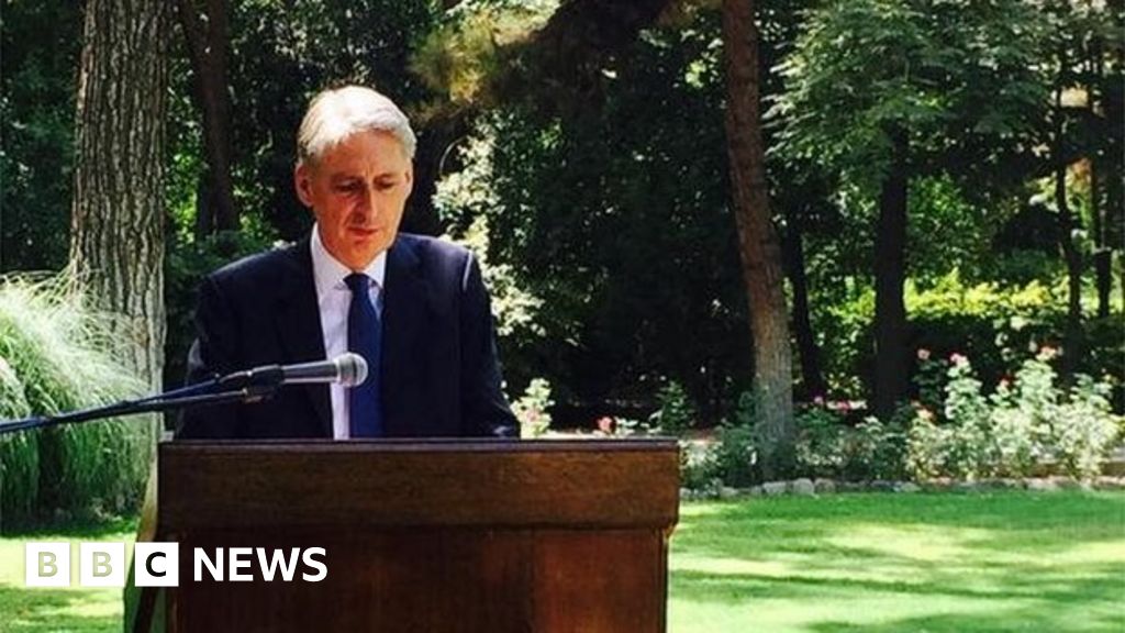 British embassy in Tehran reopens four years after closure - BBC News