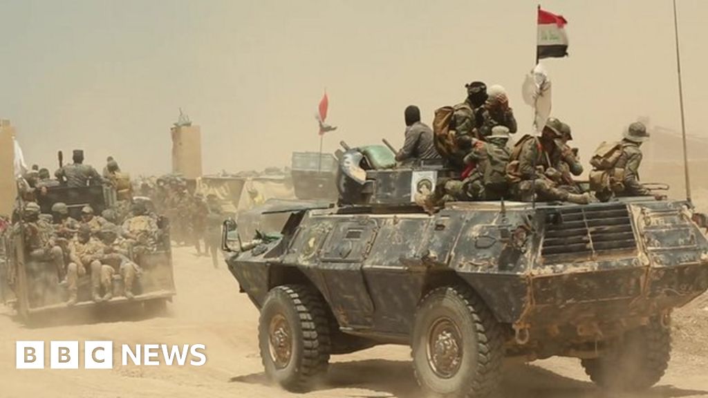 Anti-IS forces move in on Falluja, Iraq - BBC News