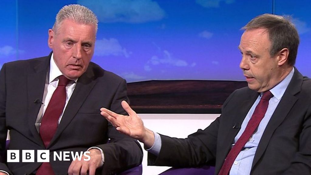 Coaker and Dodds on Blair and Major in EU debate - BBC News